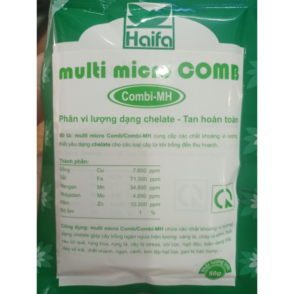 Phân bón lá vi lượng Haifa Multi-Micro Comb - 50g