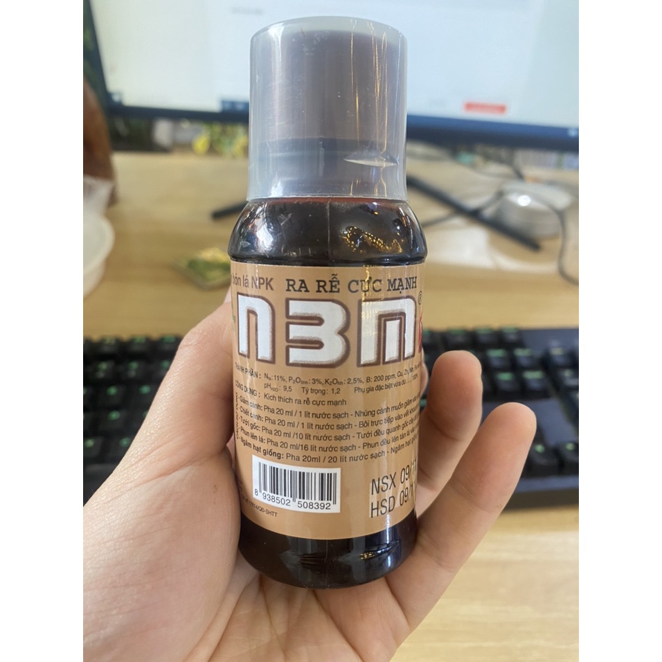 Thuốc kích rễ N3M Pro - Chai 100ml