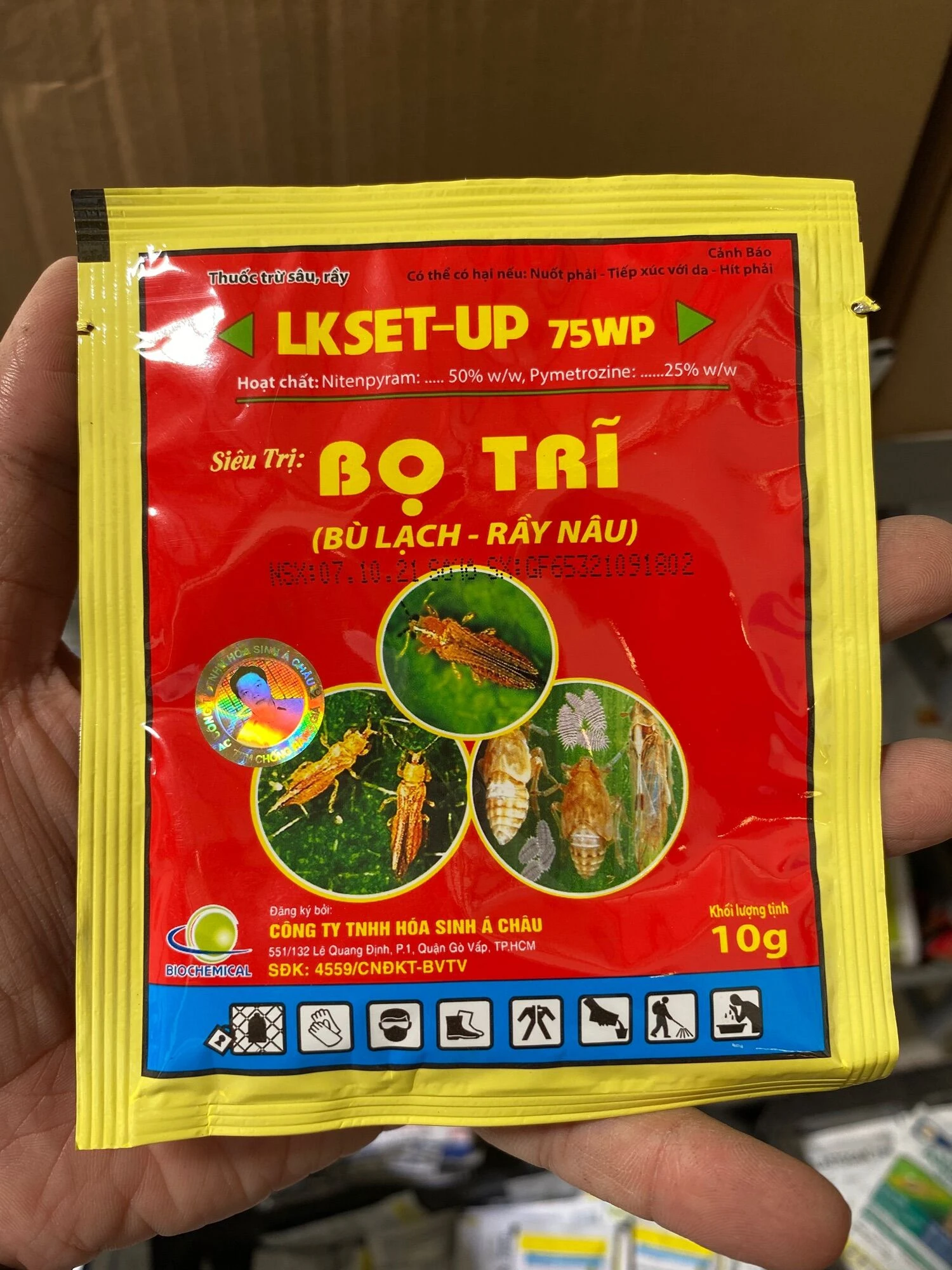 Thuốc trừ sâu rầy LK SETUP 75WP - Gói 10g