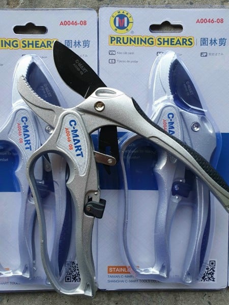 Kéo cắt cành trợ lực chính hãng C-Mart A0046-08