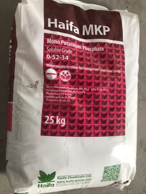 Phân bón Haifa MKP 0-52-34 - 25kg