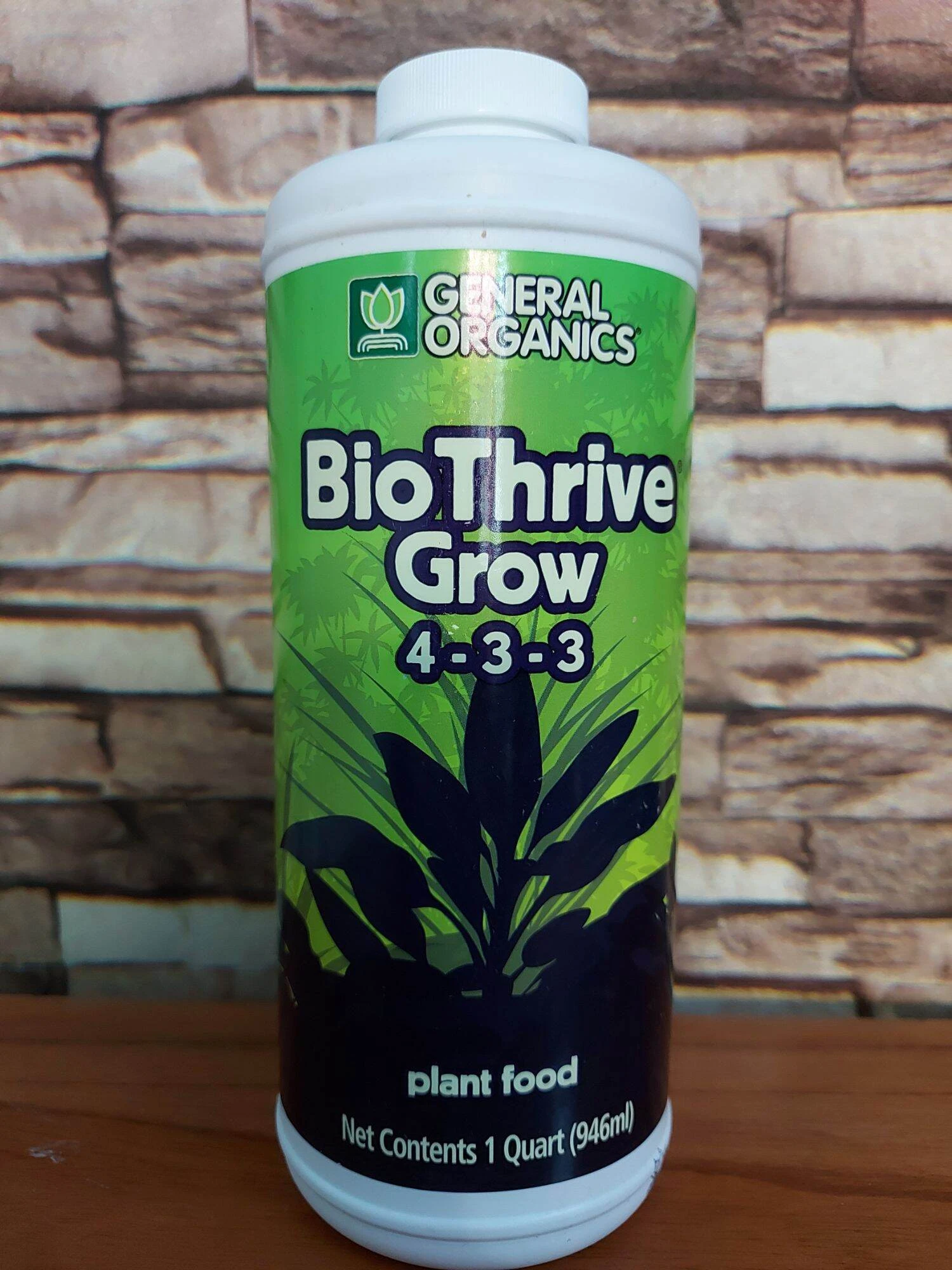 Phân bón hữu cơ General Organics BioThrive Grow 4-3-3 - 946ml