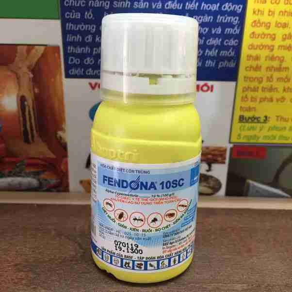 Thuốc diệt muỗi và côn trùng Fendona - Lọ 50ml