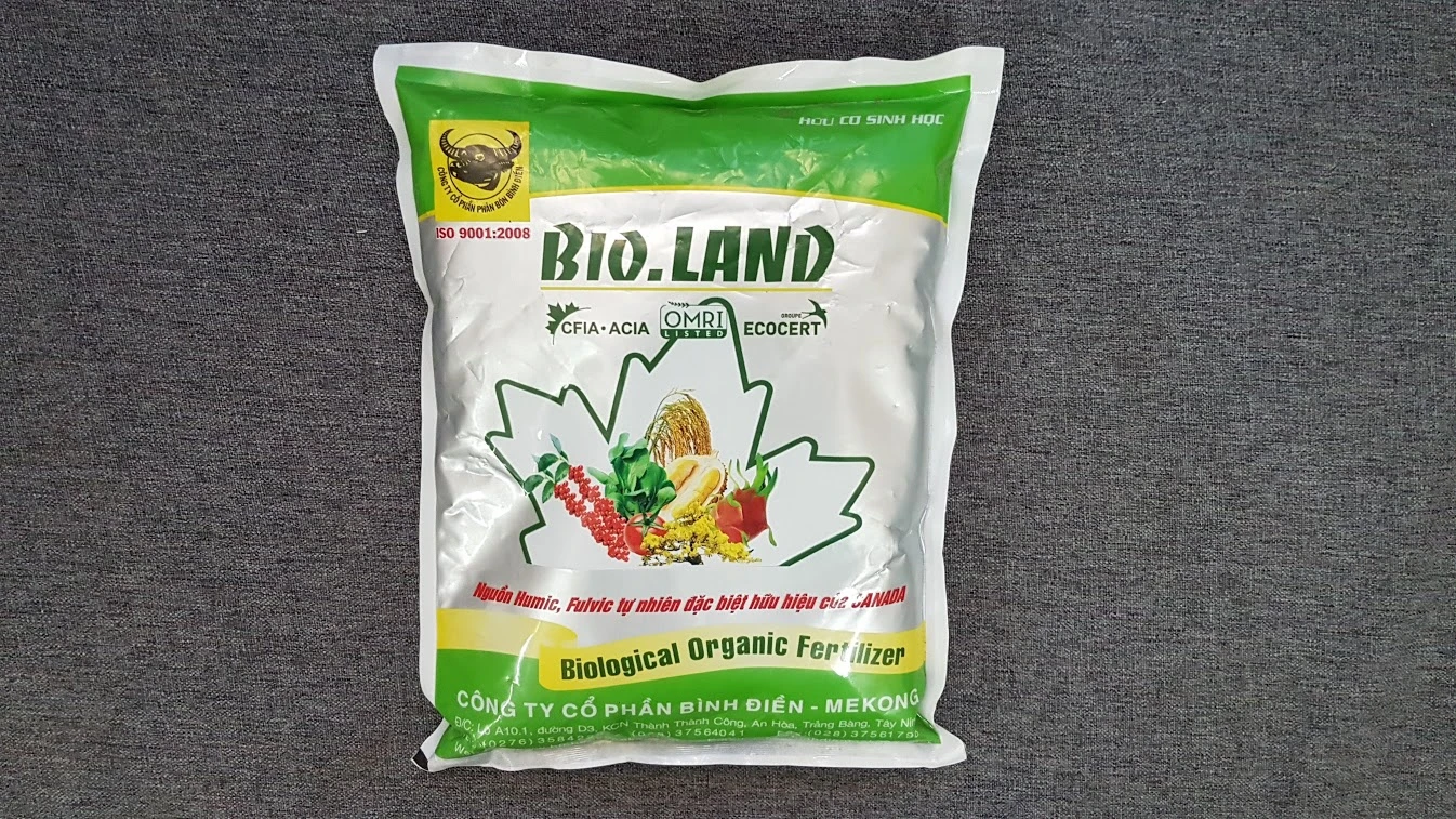 Phân bón hữu cơ sinh học Bio.Land