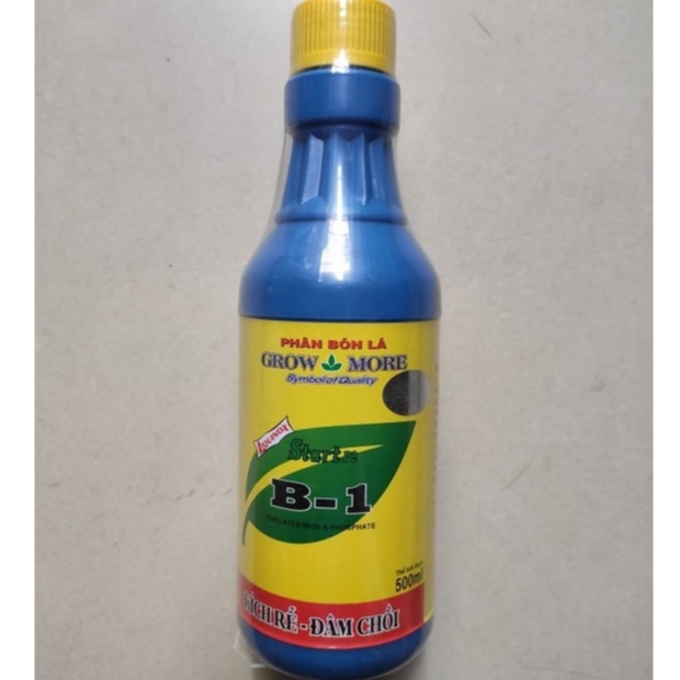 Phân bón lá đậm đặc cao cấp Vitamin B1 Growmore - 500ml