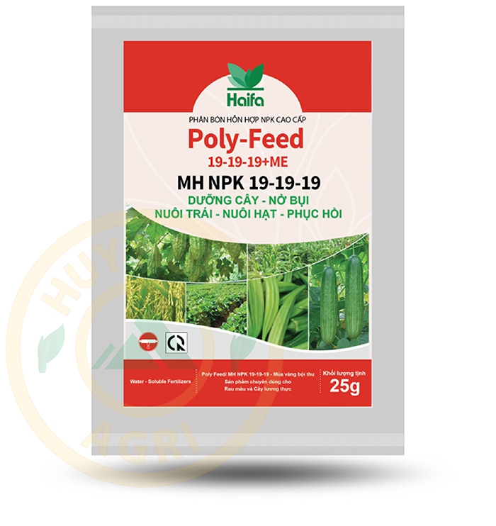 Phân bón NPK Haifa Poly-Feed 19-19-19 - 25g