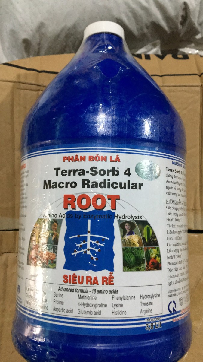 Phân bón siêu ra rễ Terra Sorb 4 Root - 3.8 lít