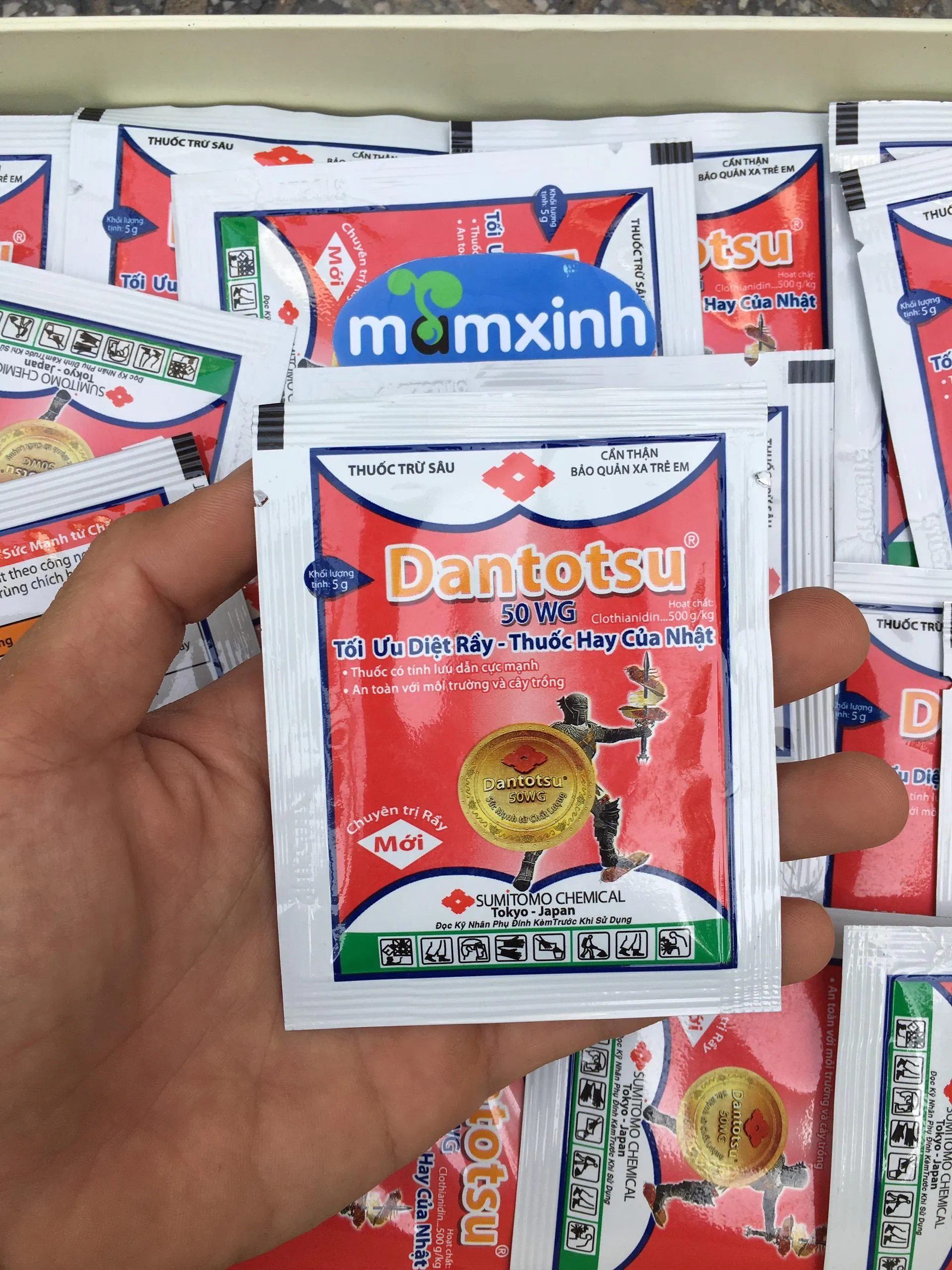 Thuốc diệt rầy Dantotsu 50WG - Gói 5gram